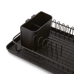 Black Slimline Dish Rack - Kmart