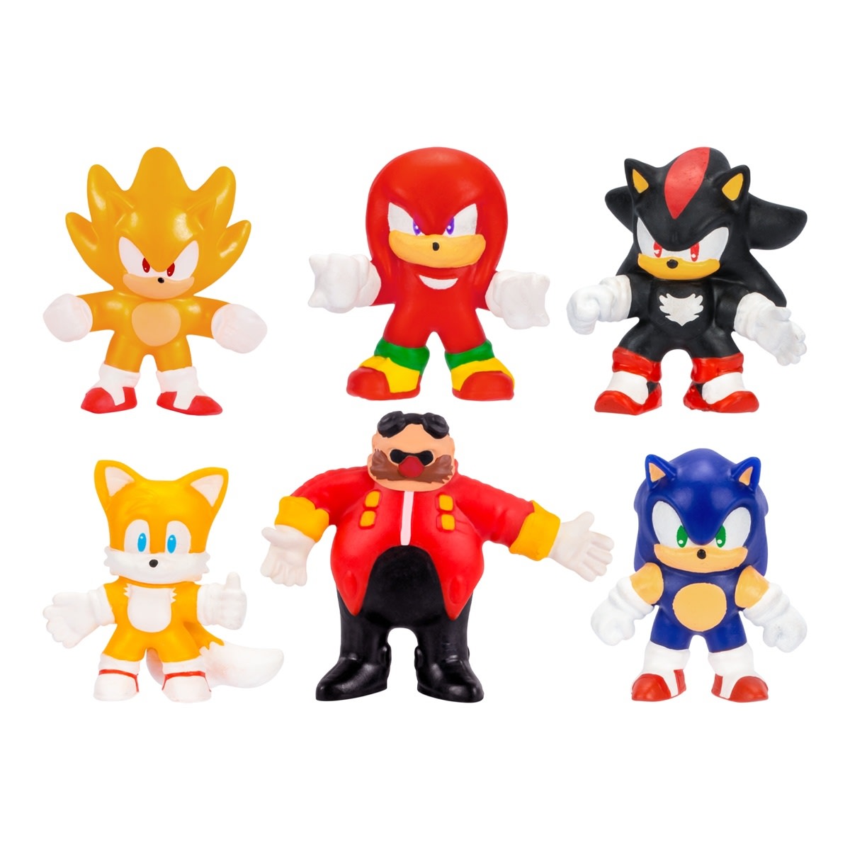 6 Pack Heroes of Goo Jit Zu Sonic the Hedgehog Minis Playset - Kmart