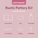 Craft Maker Rustic Pottery Kit - Kmart
