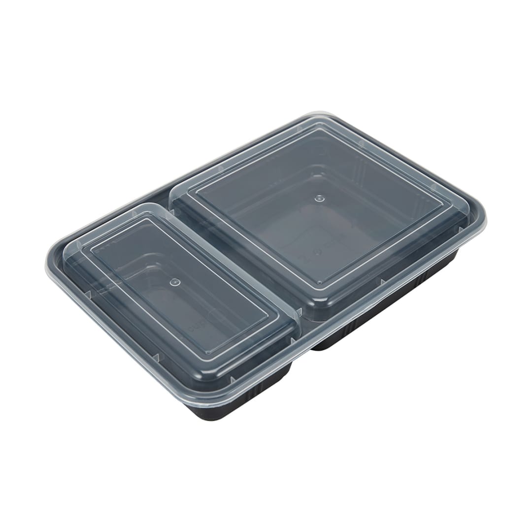 10 Piece 2 Compartment Meal Prep Containers - Kmart