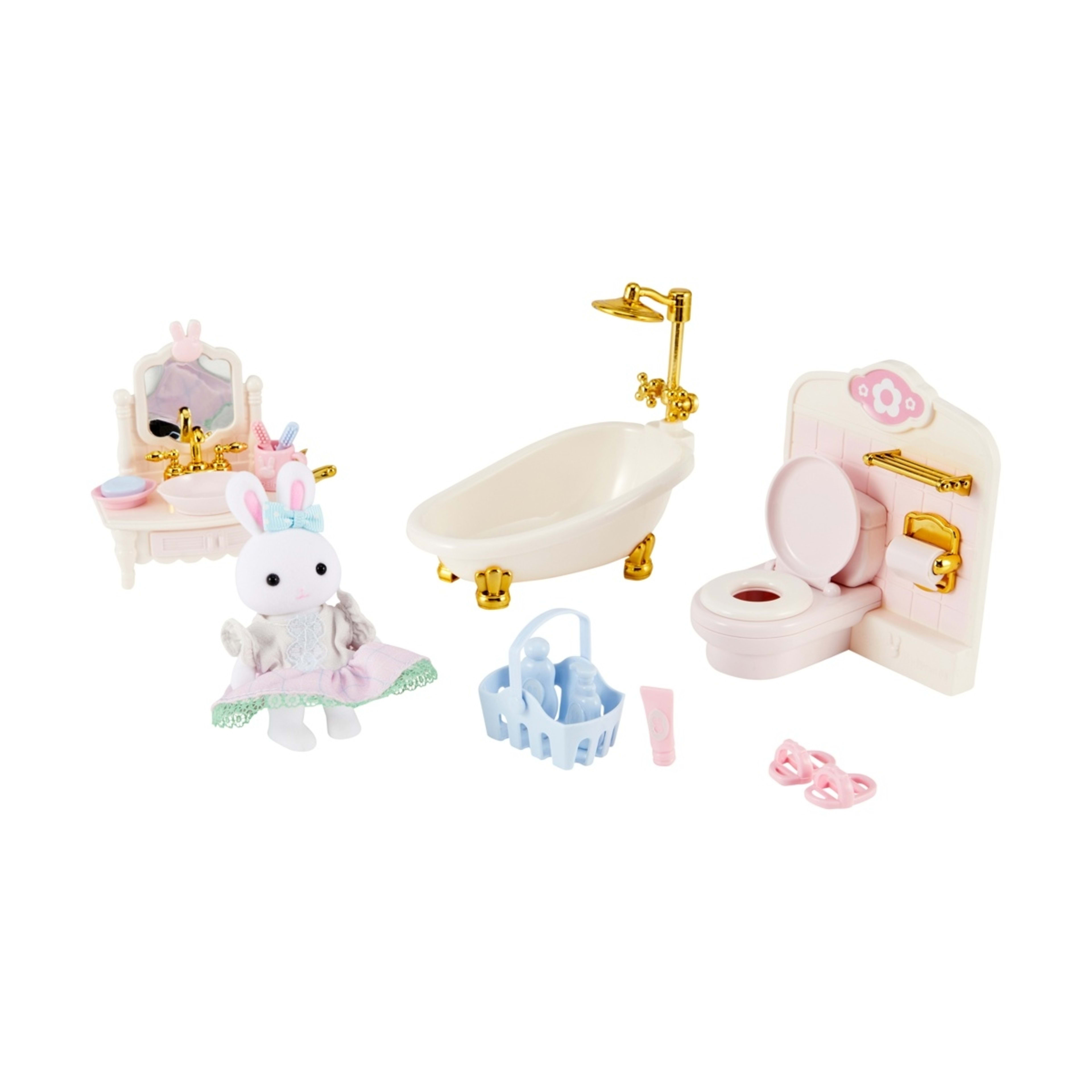 15 Piece Forest Friends: Bathroom Playset - Kmart