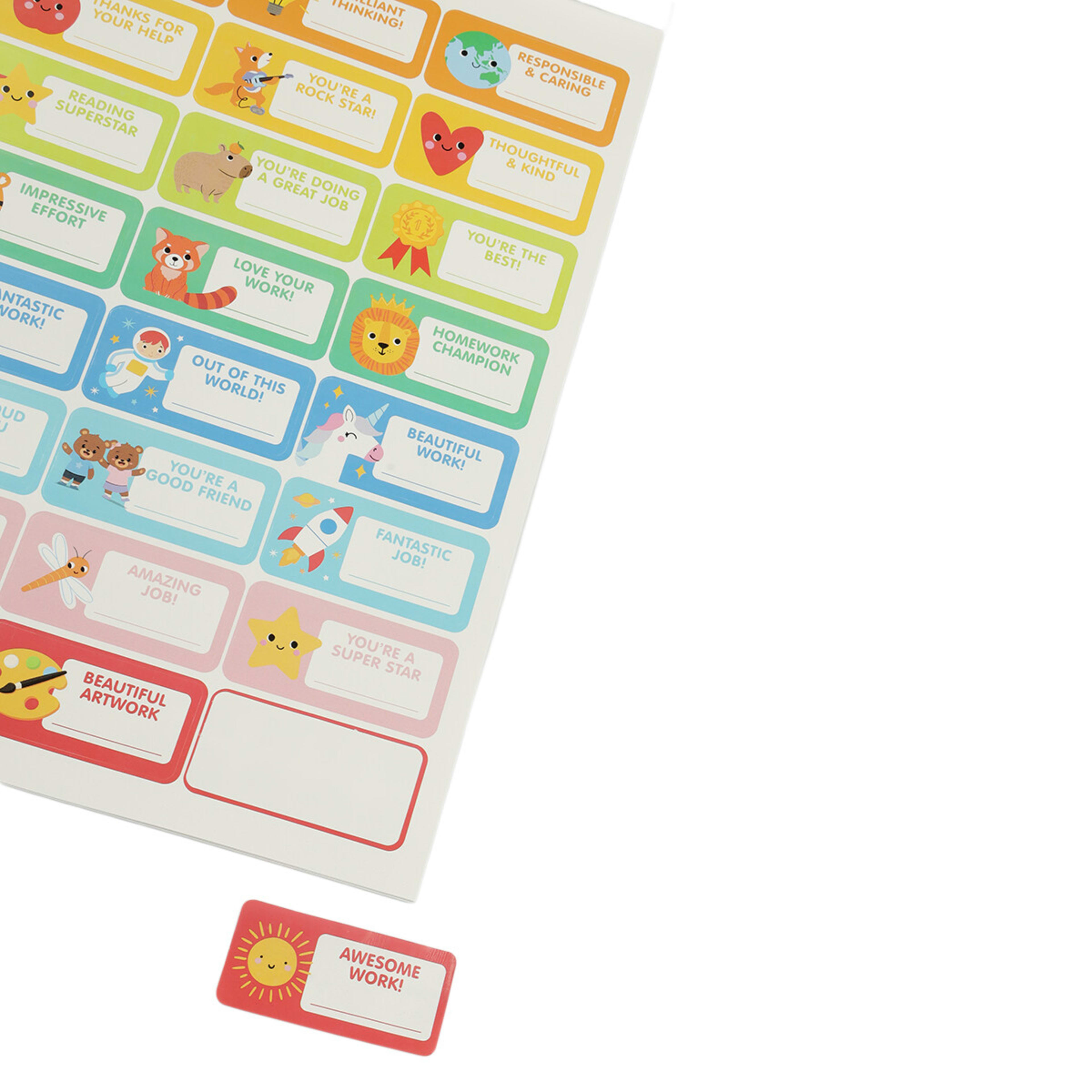 Reward Sticker Pad - Kmart NZ