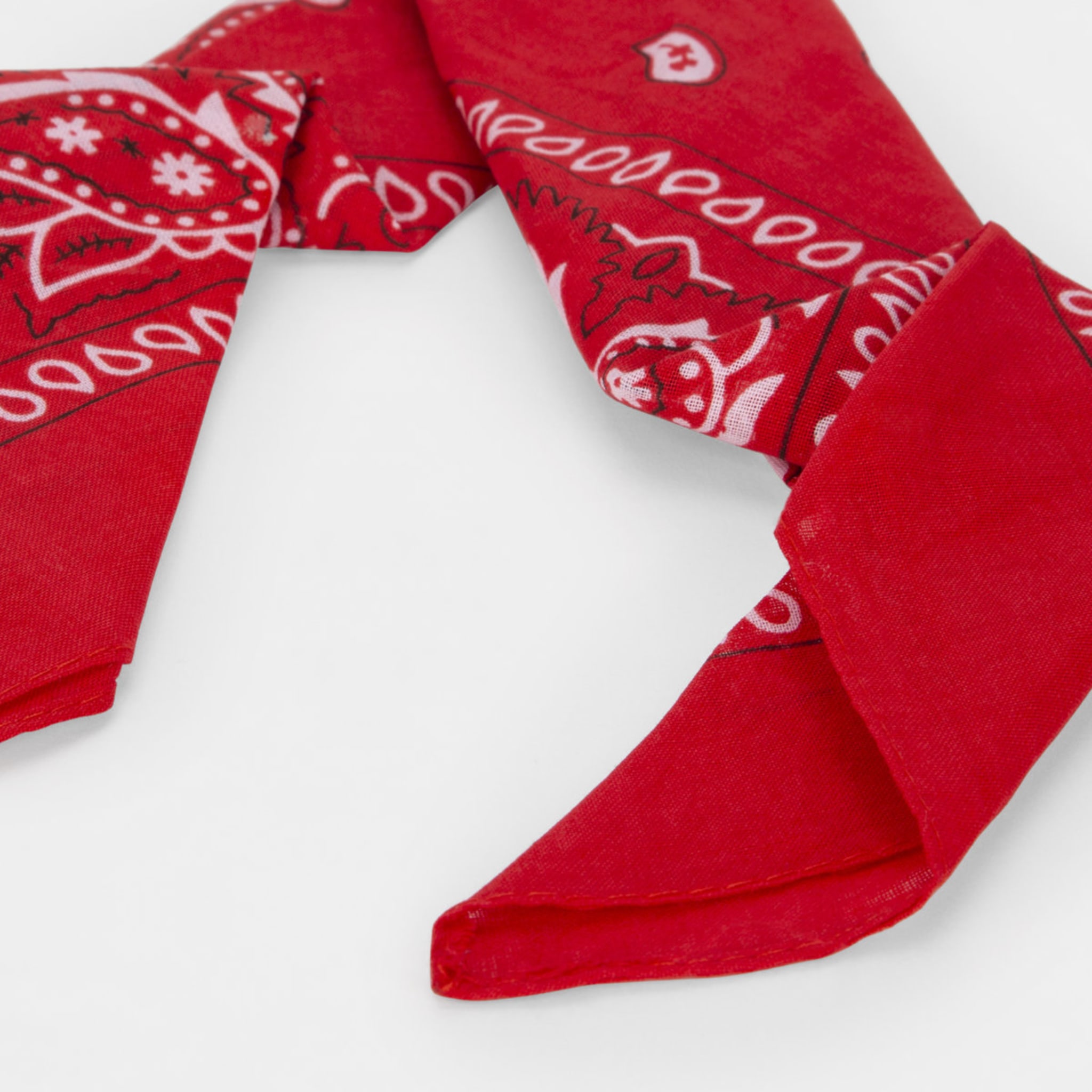 Paisley Hair Bandana - Red - Kmart