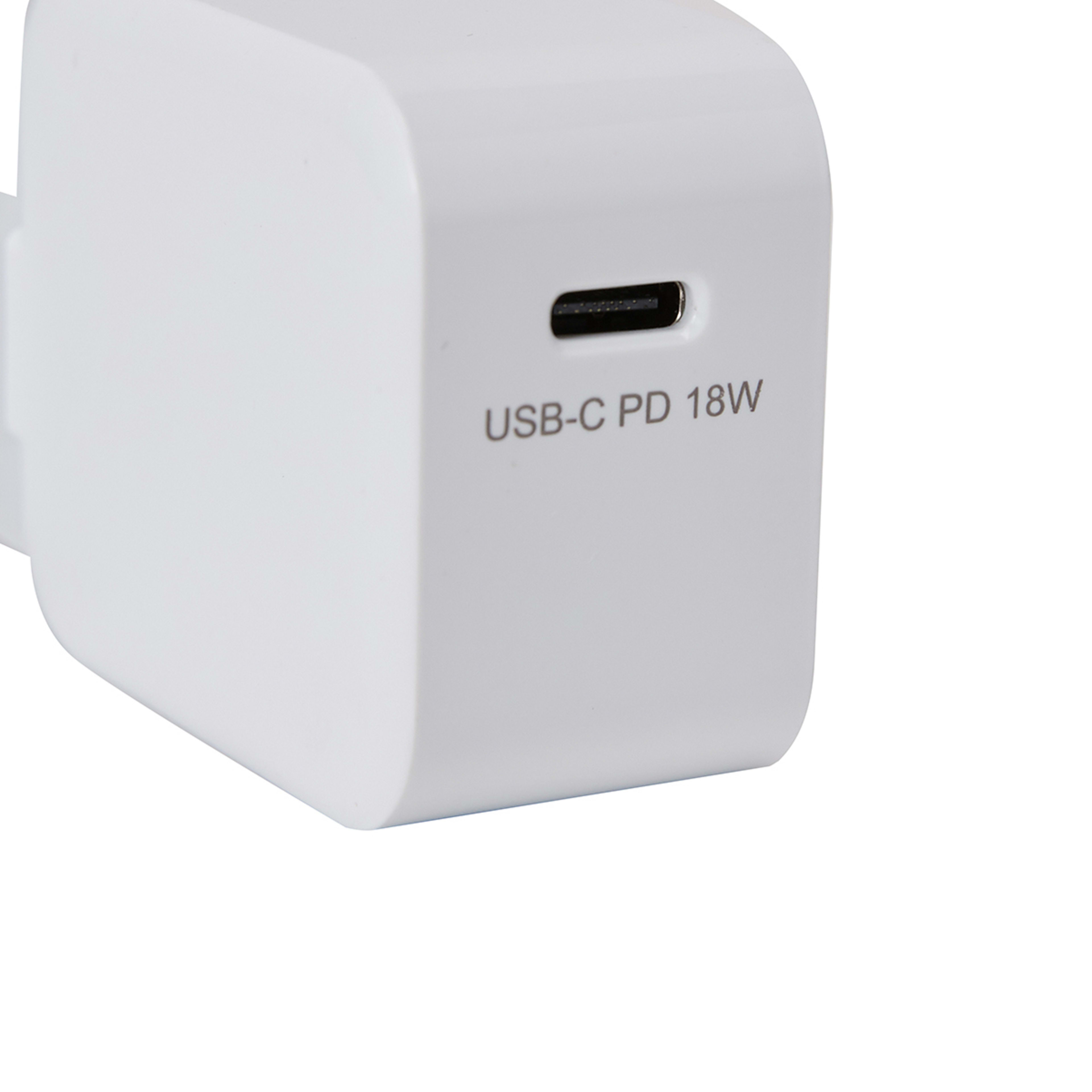Wall Charger USB-C Fast Charging - White - Kmart