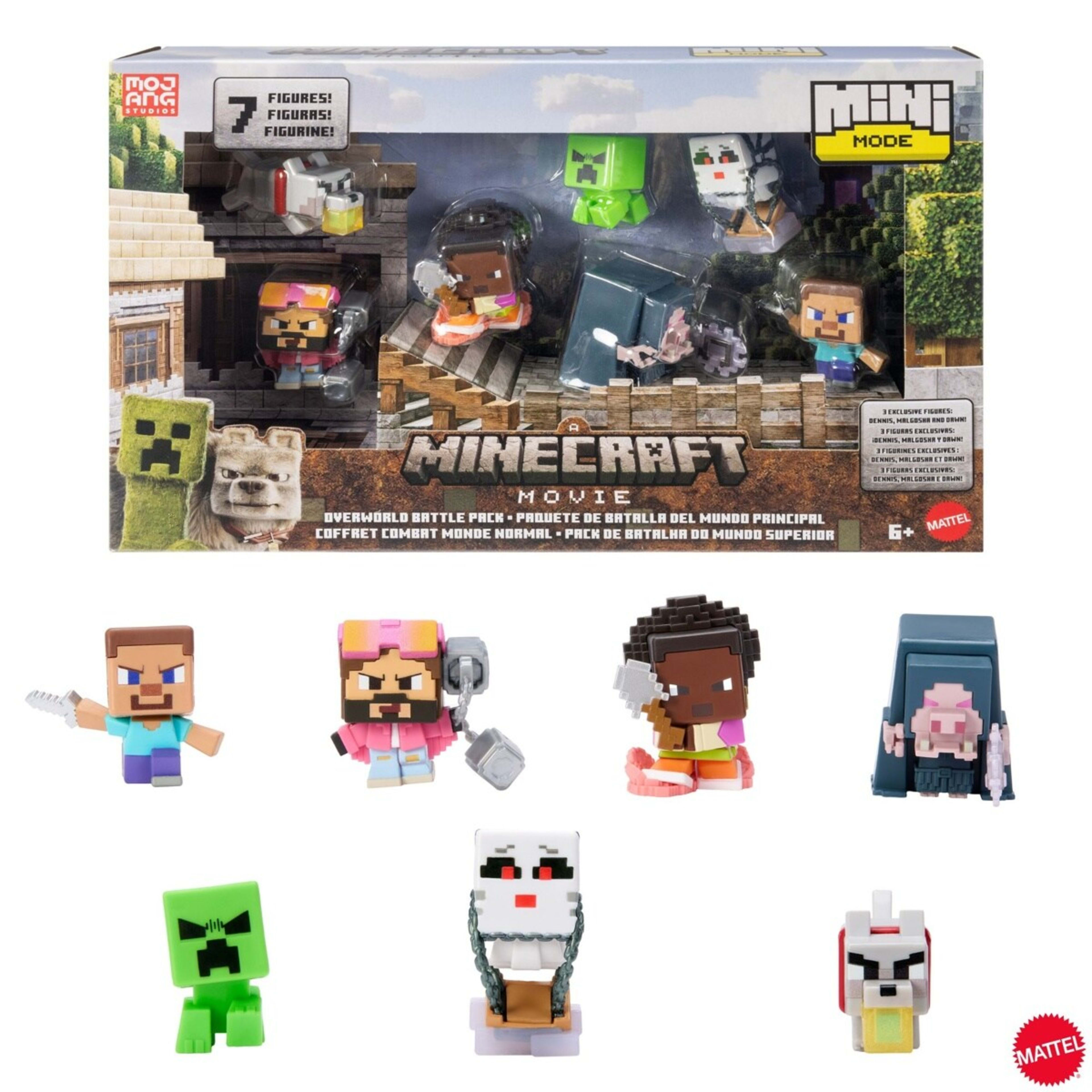 A Minecraft Movie Mini Mode Overworld Battle Pack - Kmart