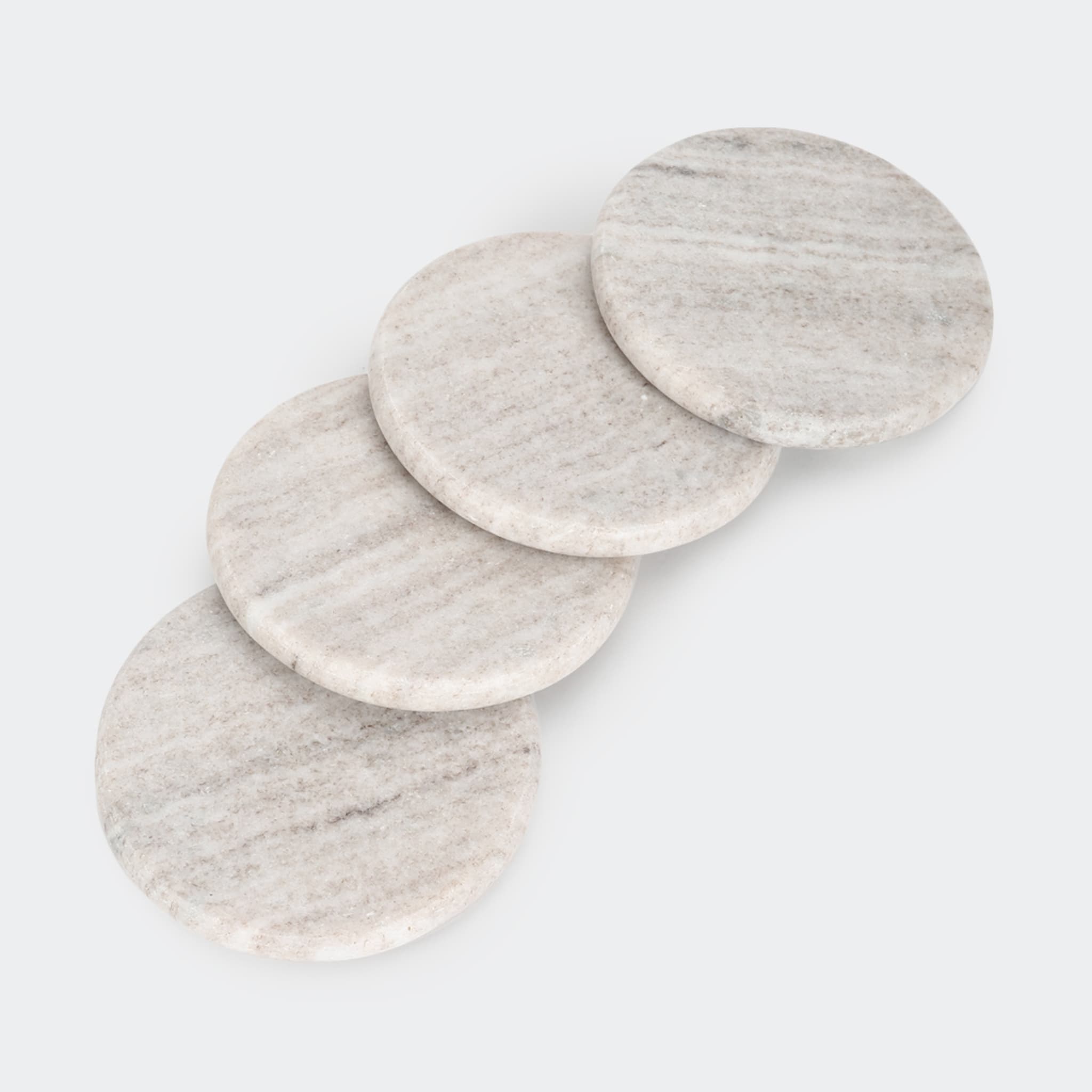 4 Pack Marble Coasters - Kmart