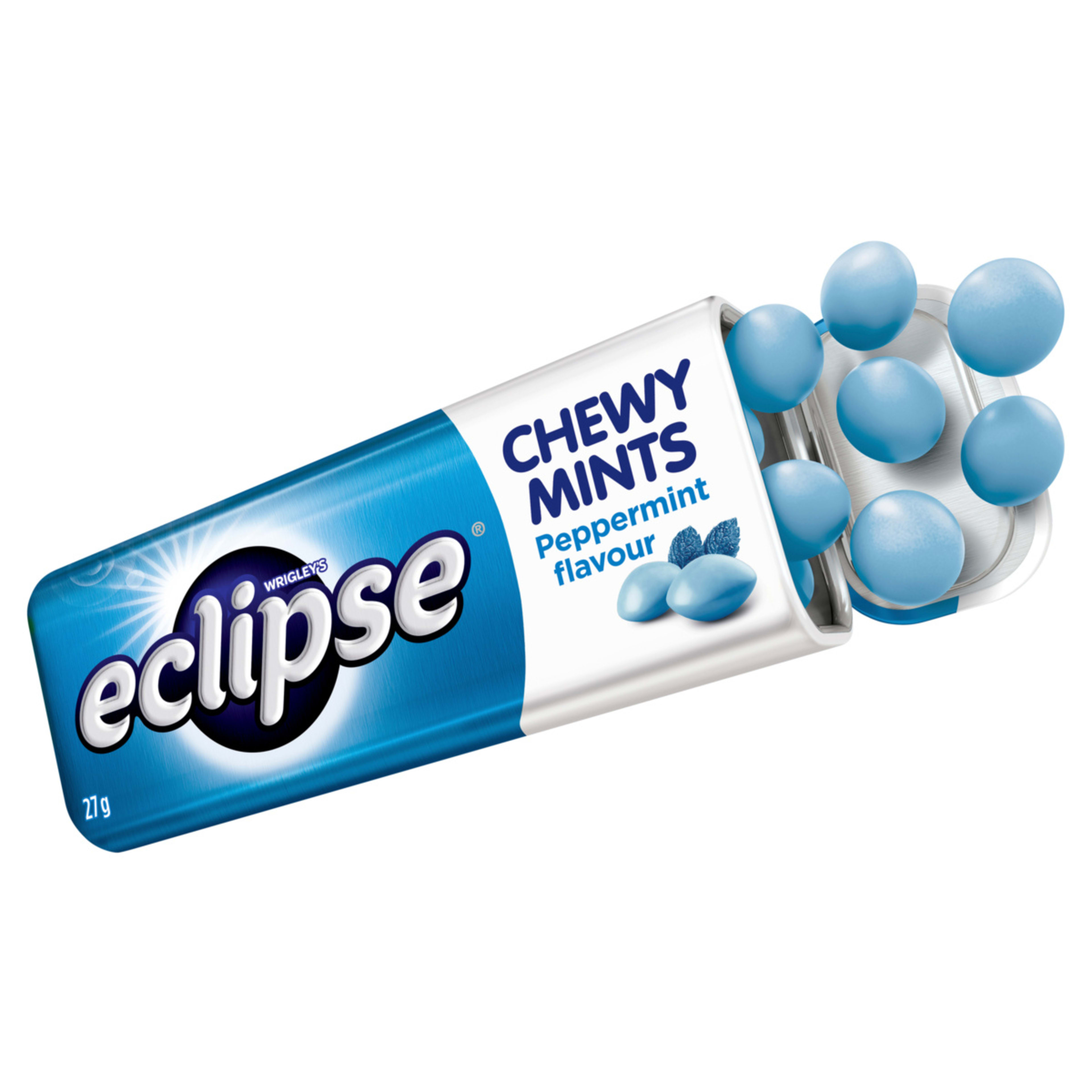 Wrigley's Eclipse Chewy Peppermint Mints 27g - Kmart