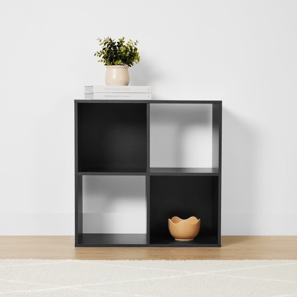 4 Cube Unit Black