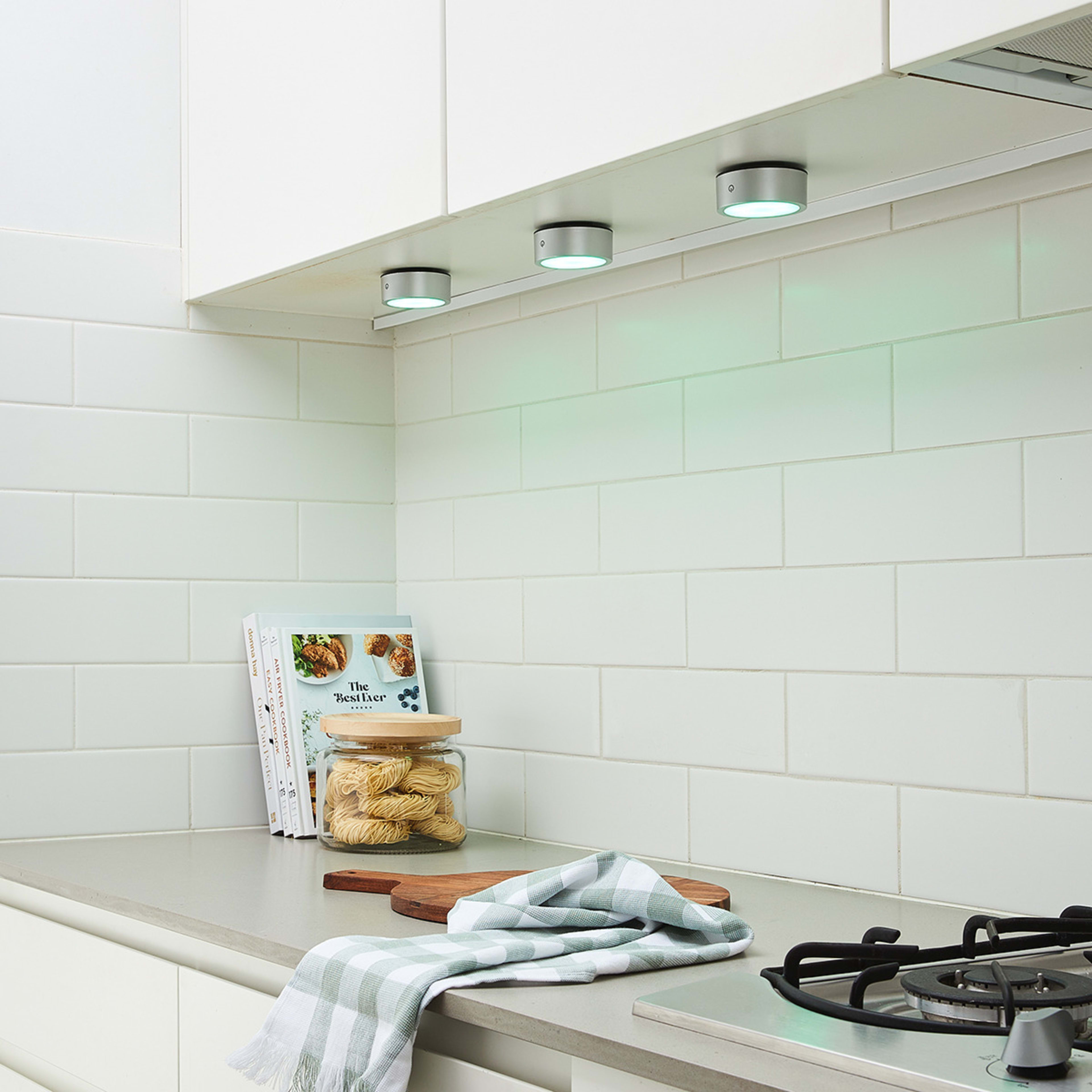 3 Pack LED RGB Lights - Kmart