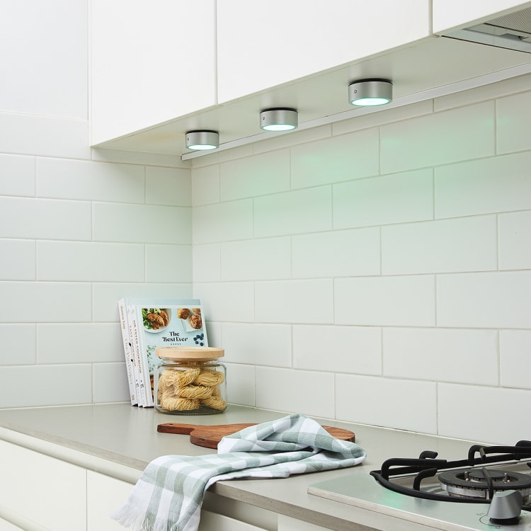 3 Pack LED RGB Lights - Kmart