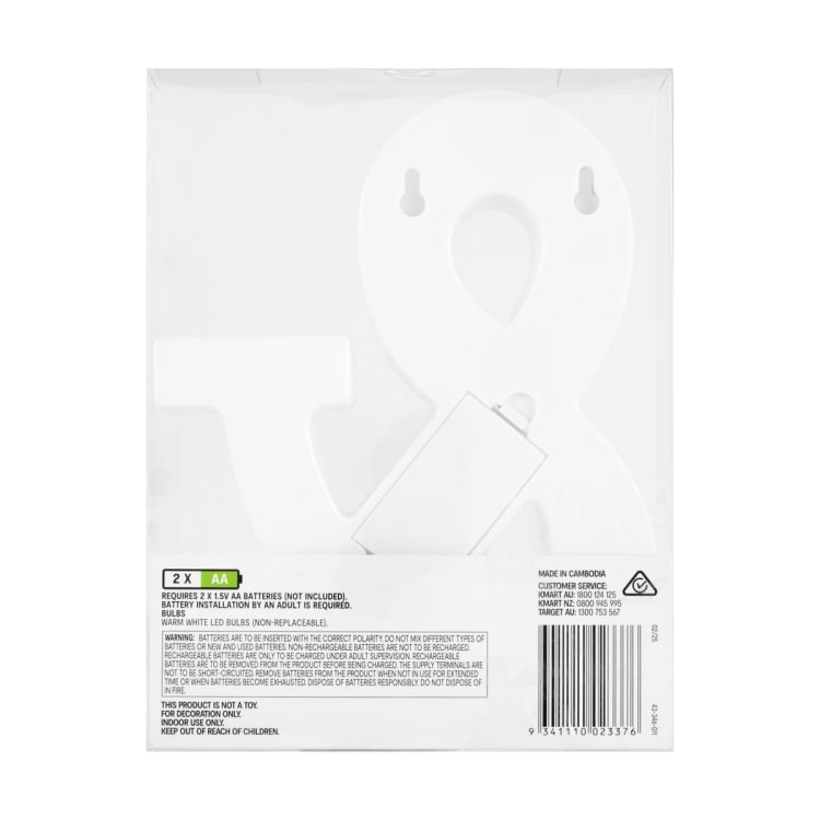 Light Up Letter - & - Kmart
