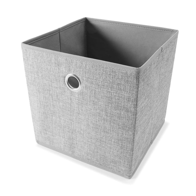 Collapsible Storage Cube - Grey - Kmart