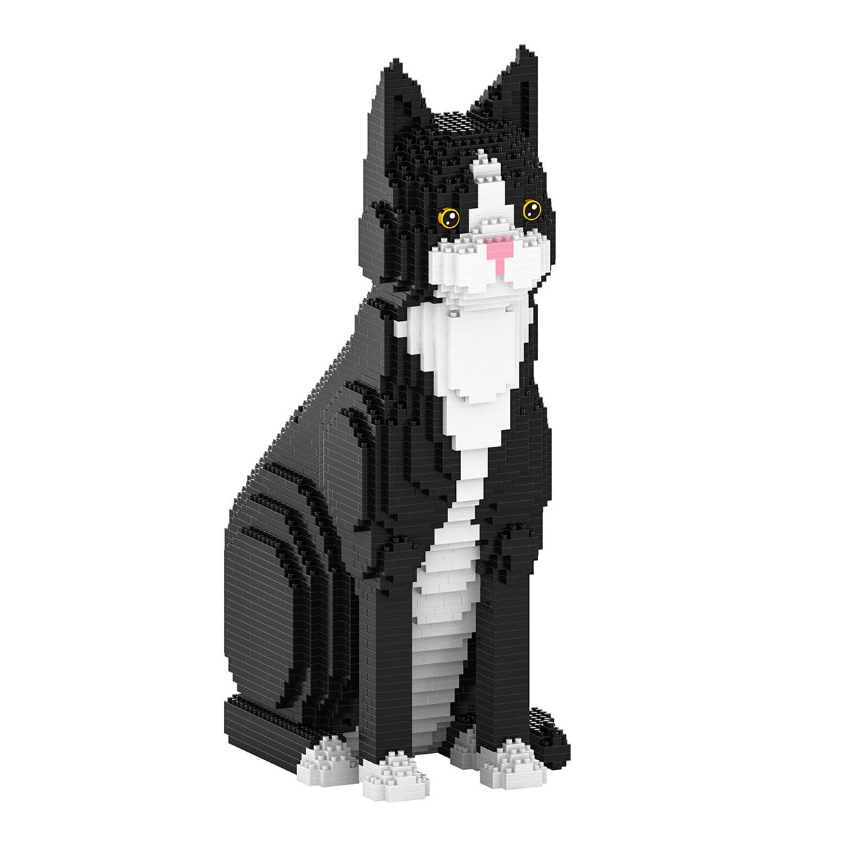 2706 Piece Mini Blocks Animal Series: Giant Cat - Kmart