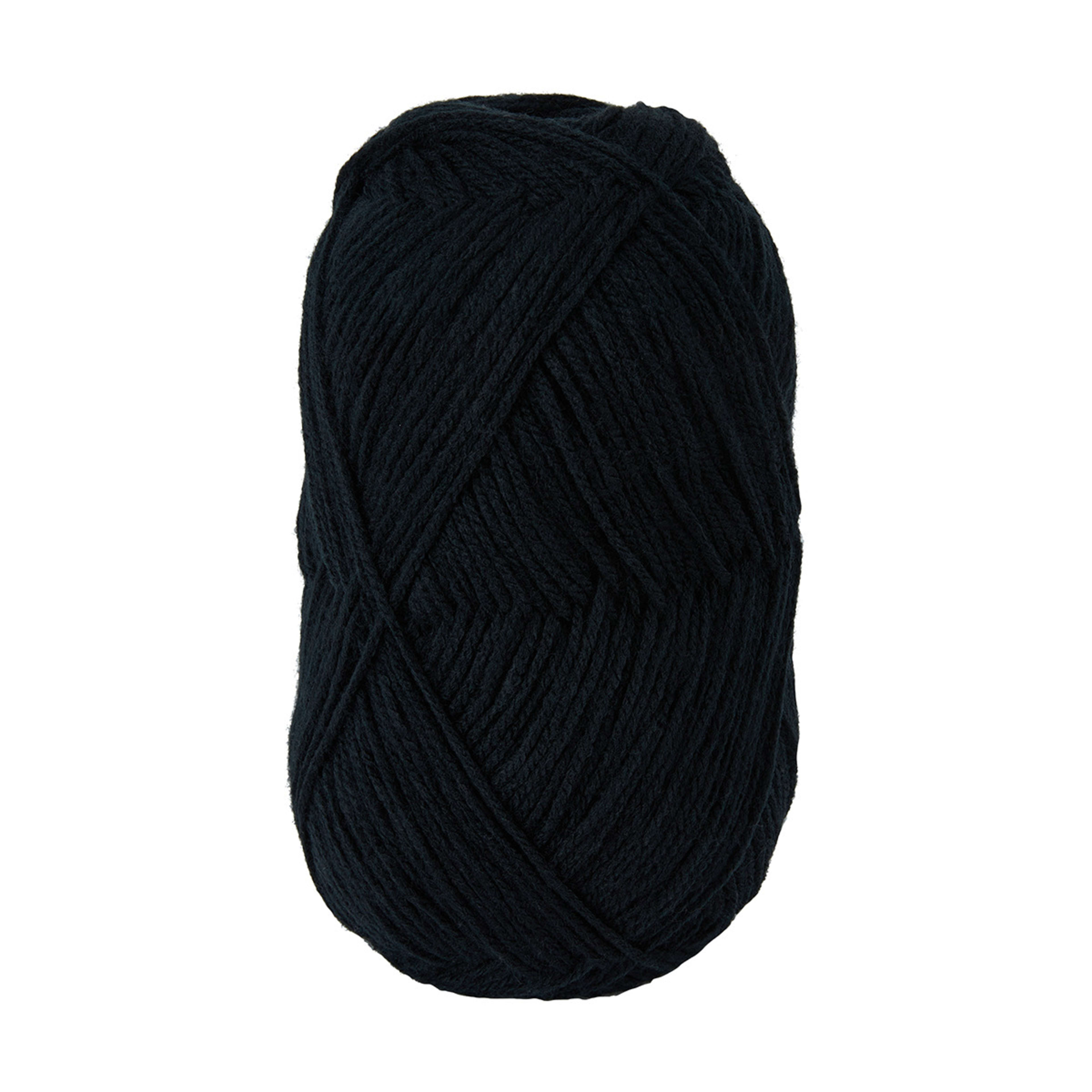 8 Ply Classic Acrylic Yarn - Black - Kmart