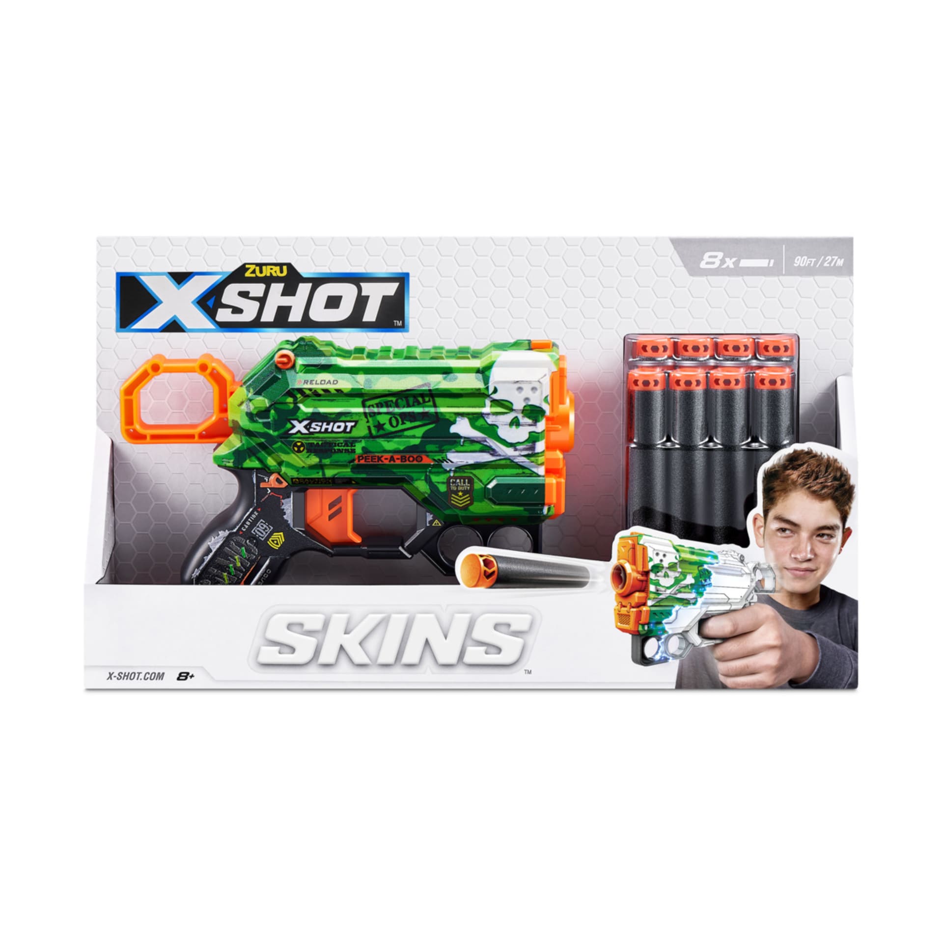 Zuru X-Shot Skins Menace Dart Blaster - Camo - Kmart
