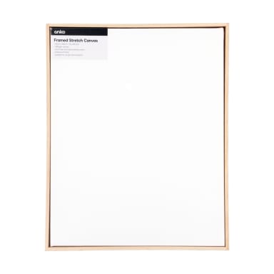 16in. x 20in. Stretched Canvas with Wood Frame - Kmart
