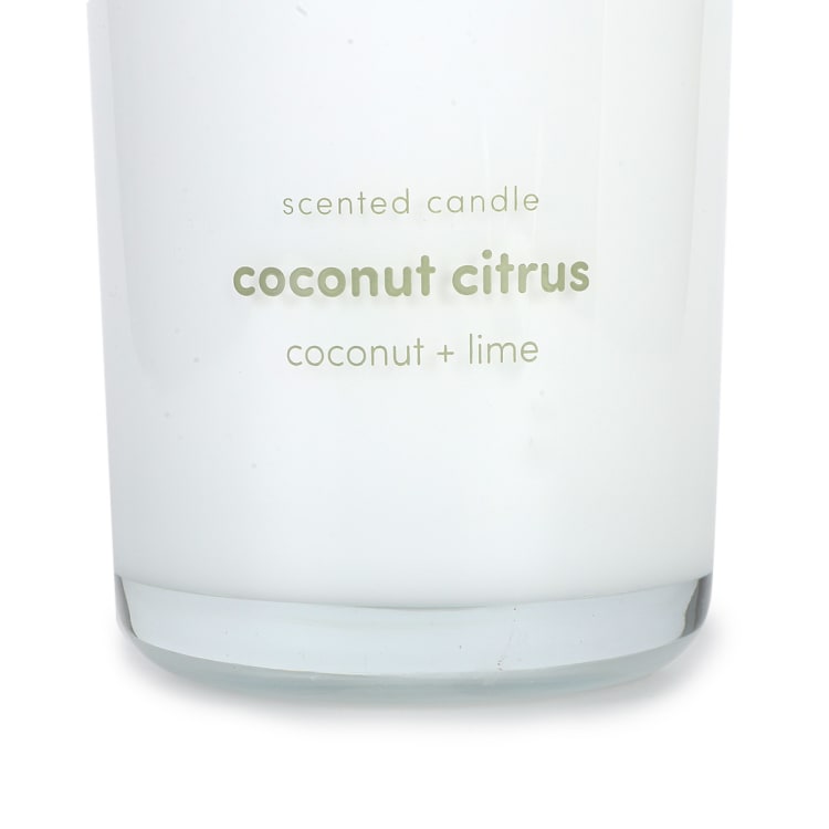 Coconut Citrus Scented Candle - Kmart