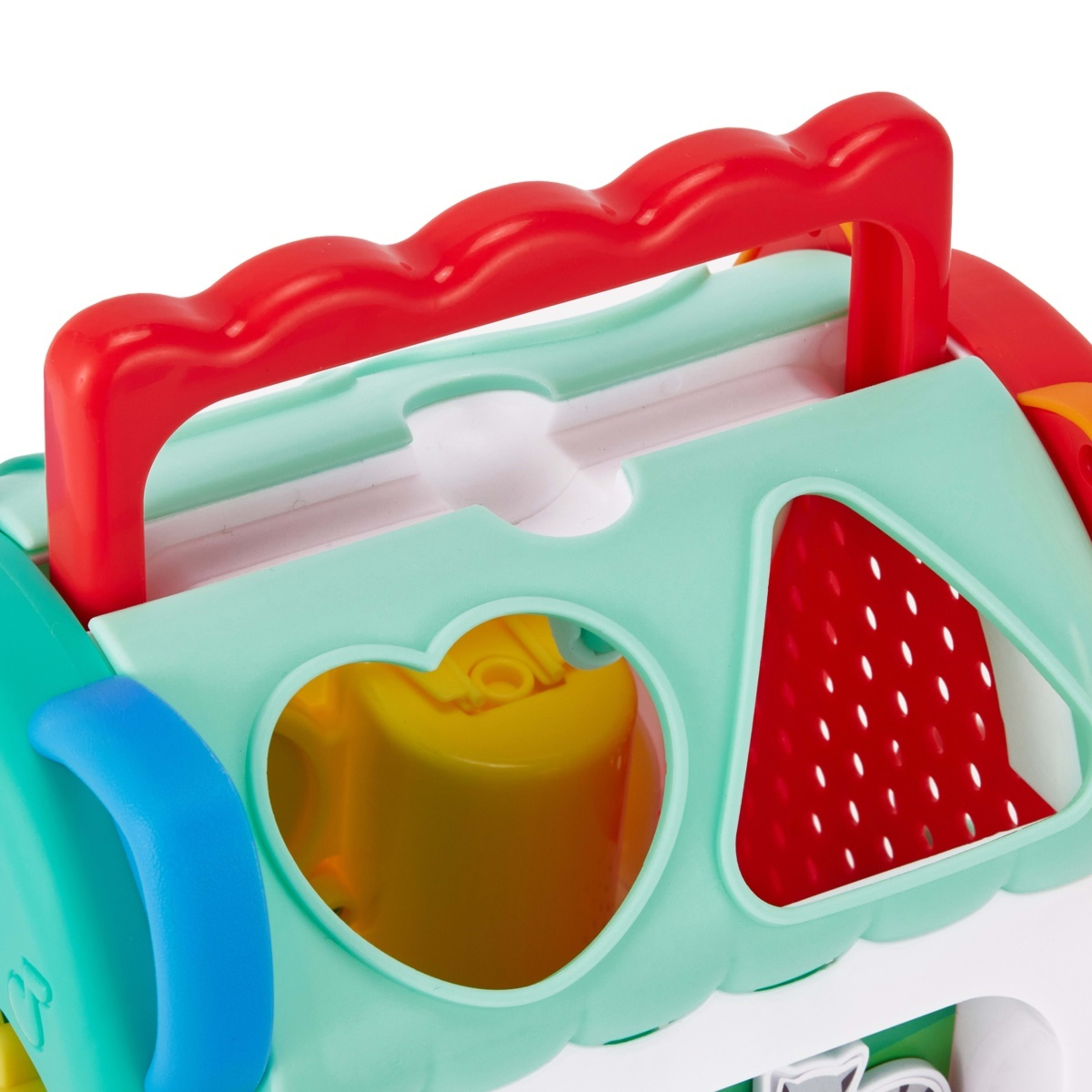 5 Piece Play & Learn Shape Sorter House - Kmart