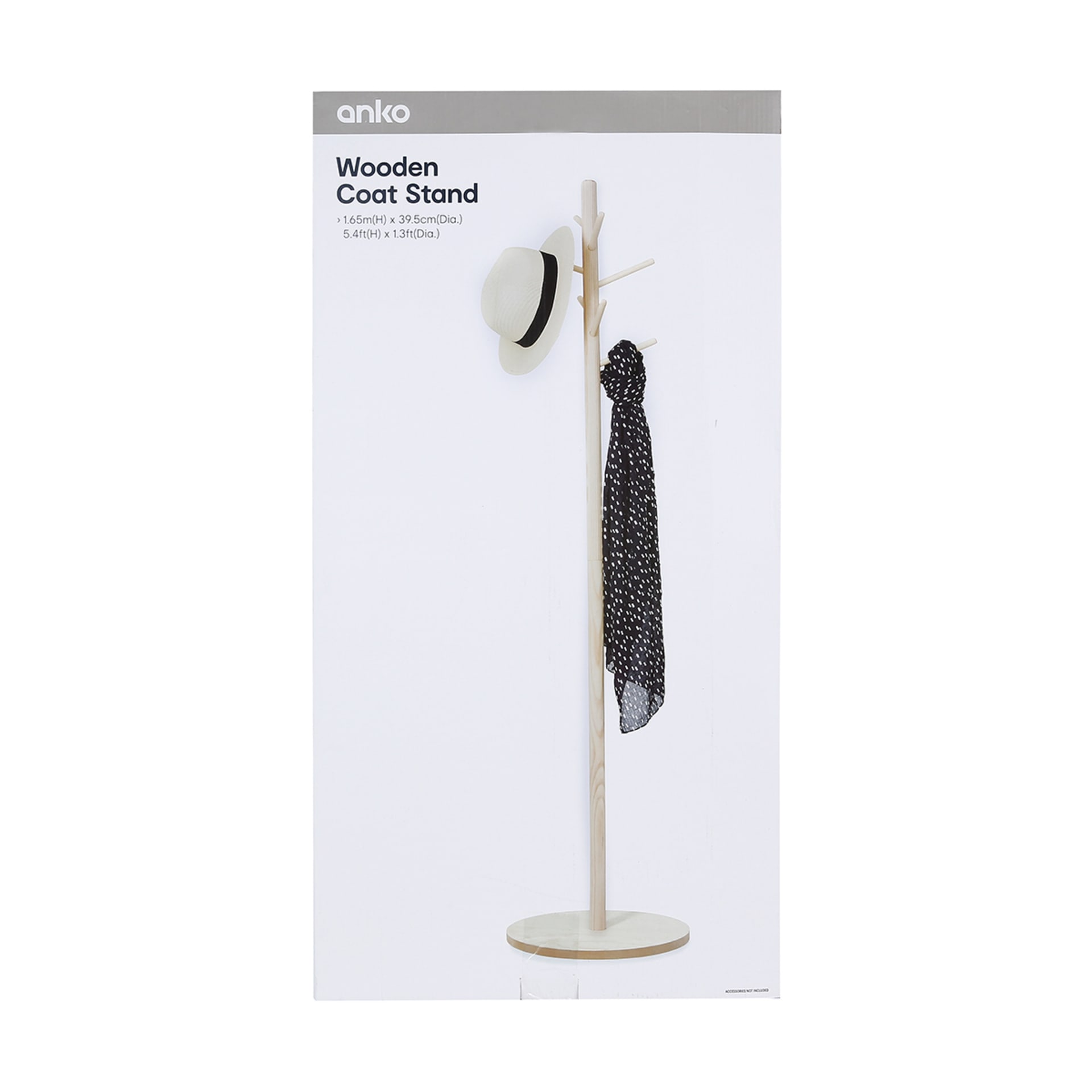 Wooden Coat Stand - Kmart