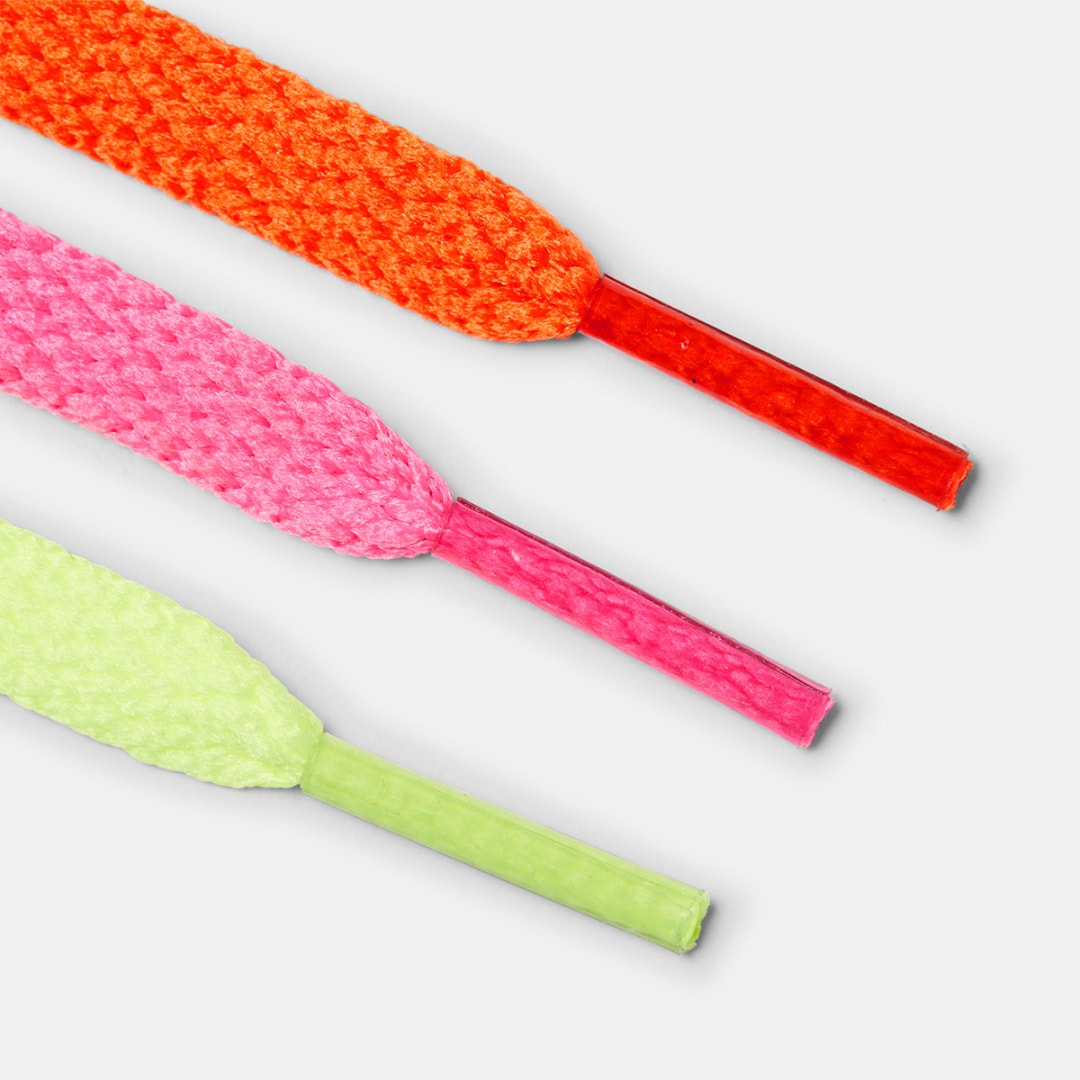 3 Pack Fashion Laces - Neon - Kmart