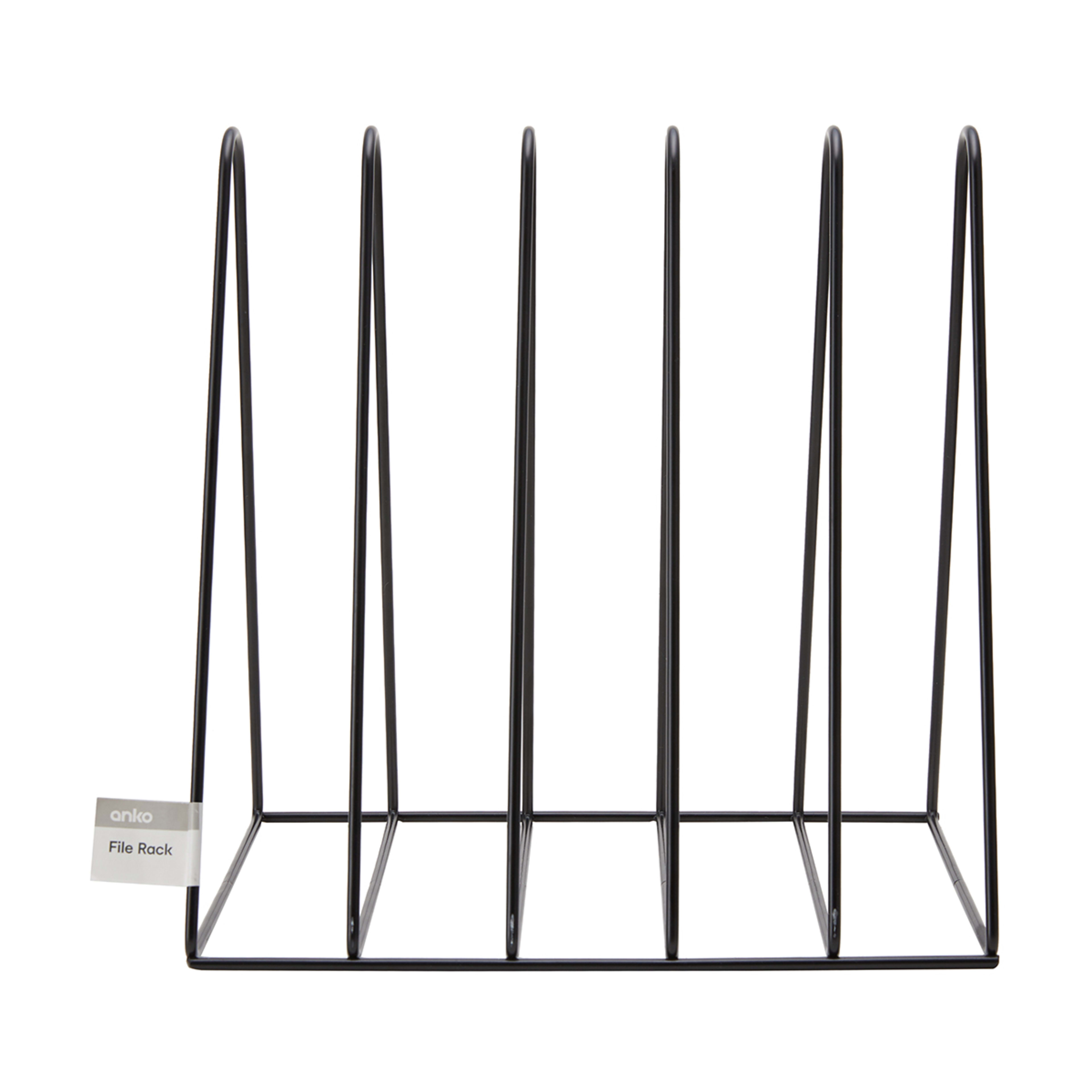 File Rack - Black - Kmart