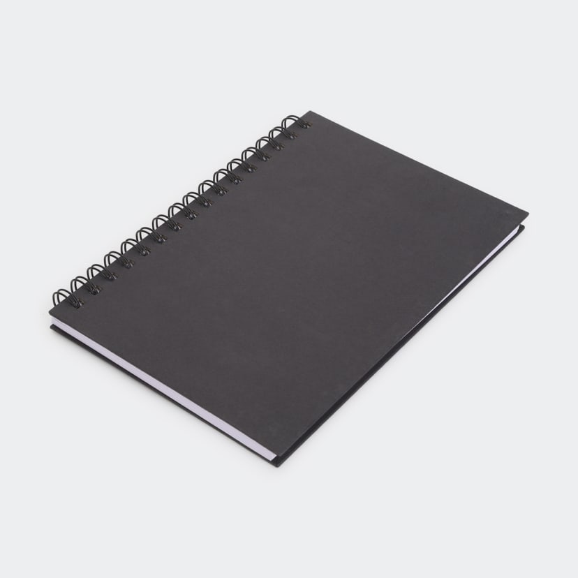 A5 Spiral Notebook - Black - Kmart