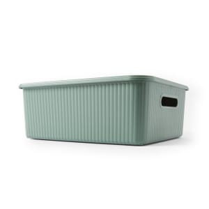 11L Ribbed Container - Green - Kmart NZ