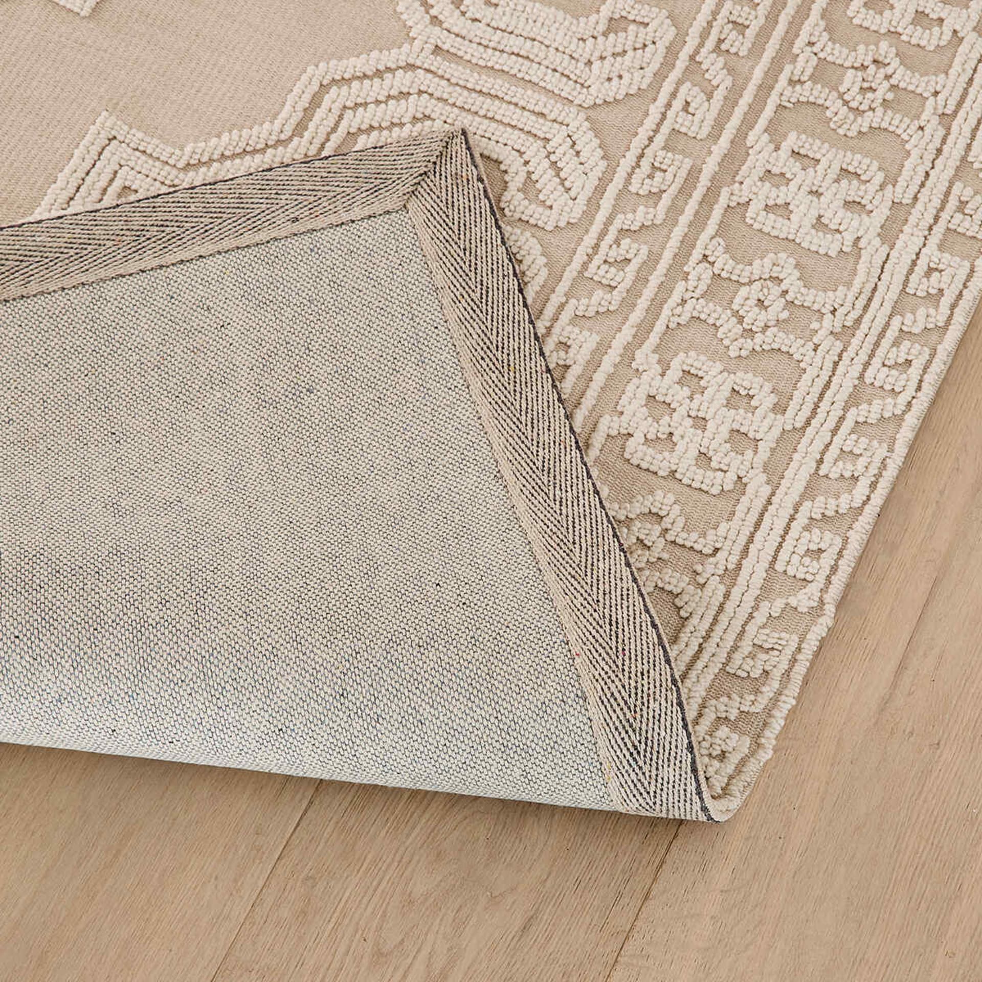 Lily Rug - Beige, Large - 235cm x 160cm - Kmart