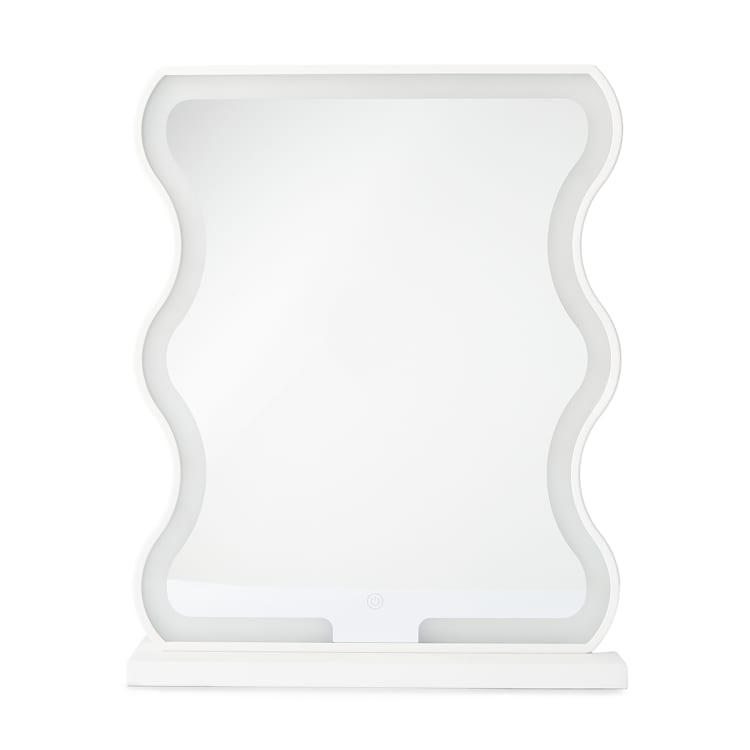 Wavy LED Mirror - Kmart
