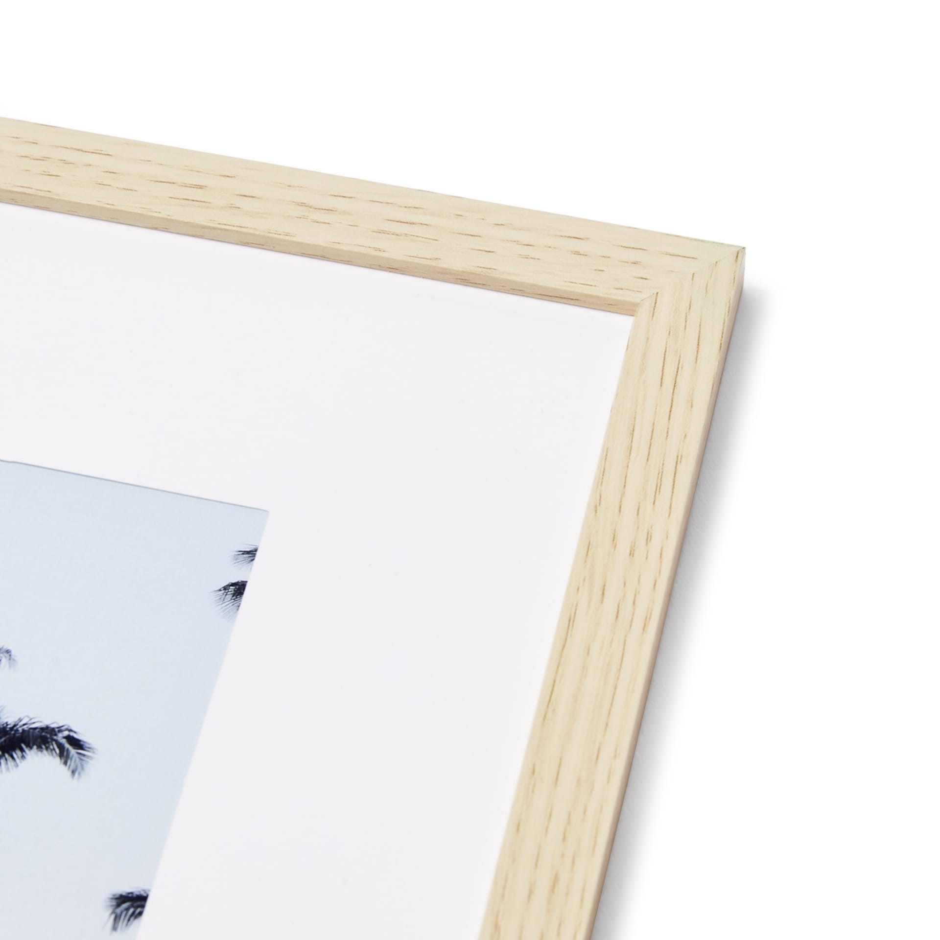 Set of 6 Gallery Frames - Oak Look - Kmart