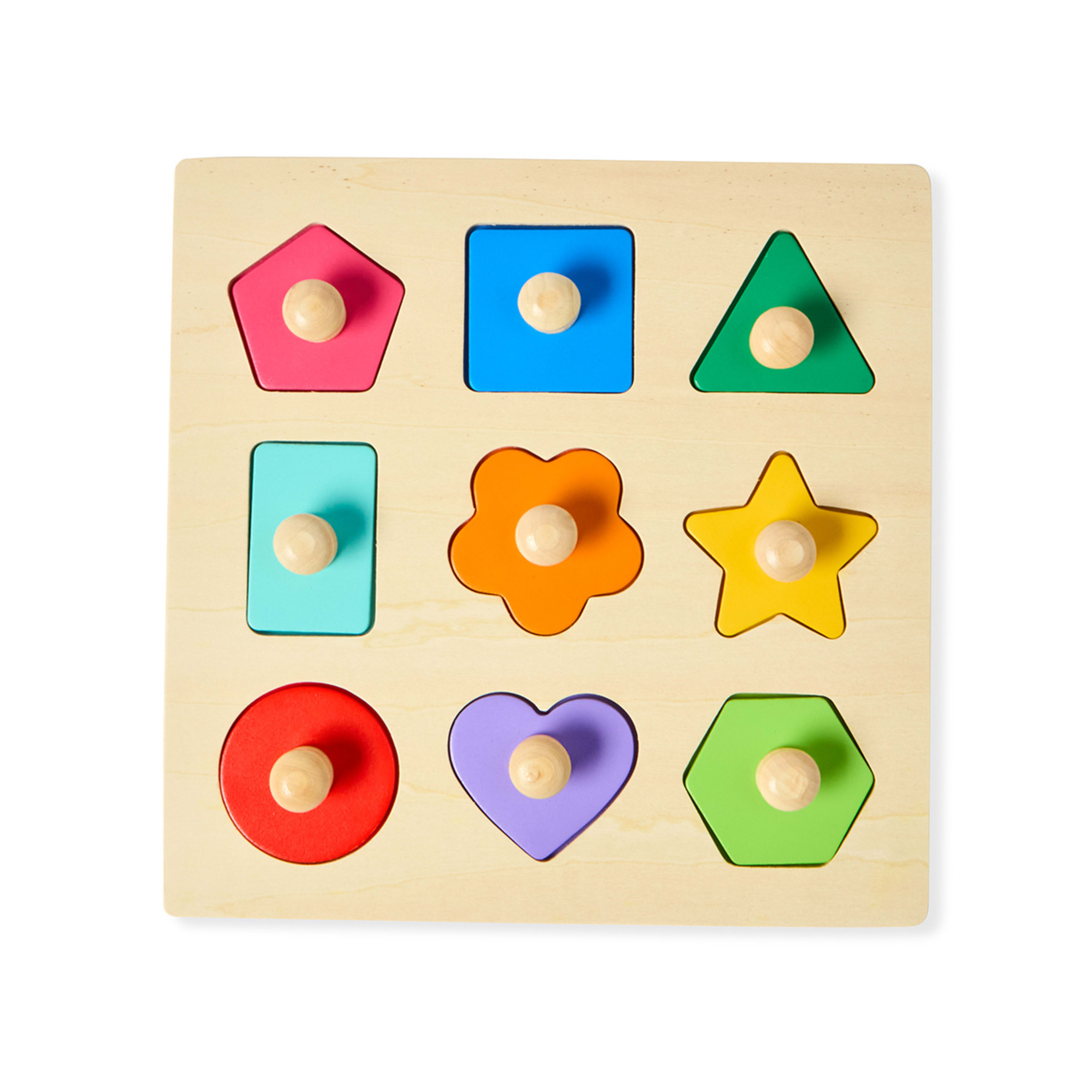 Wooden Shape Puzzle - Kmart