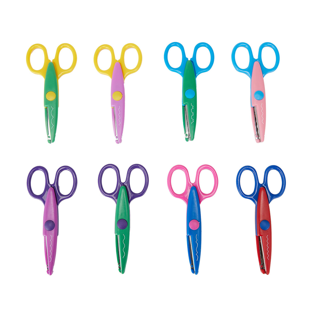 8 Unique Shaped Scissors - Kmart
