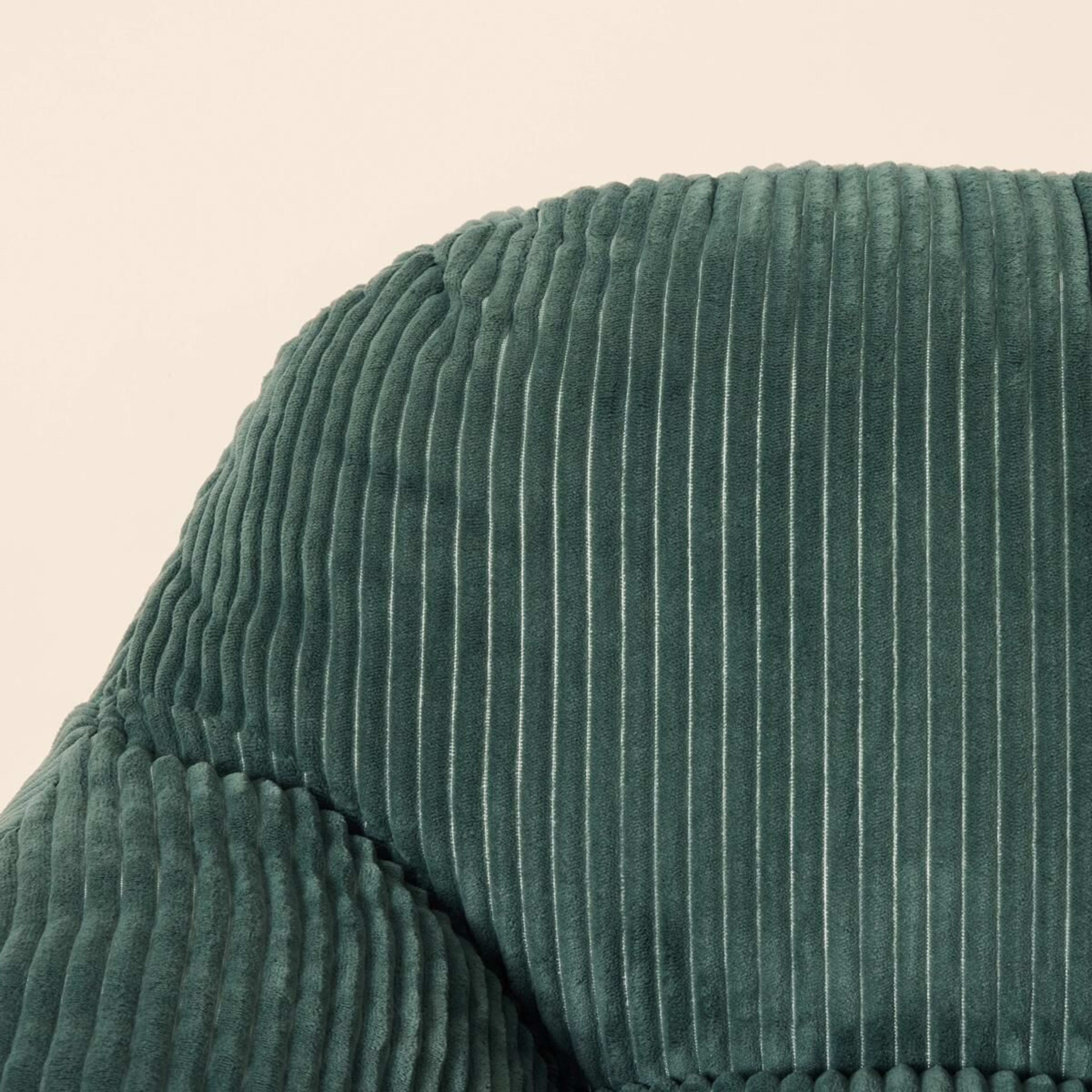 Expanding Chair Green Corduroy - Kmart