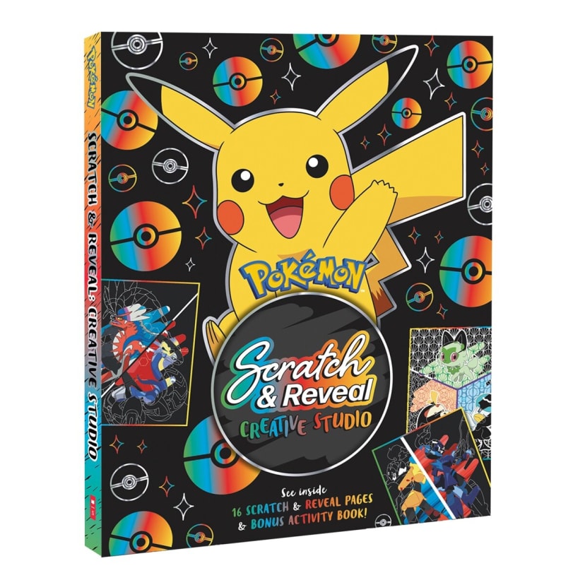 Pokemon Scratch & Reveal Creative Studio - Book - Kmart