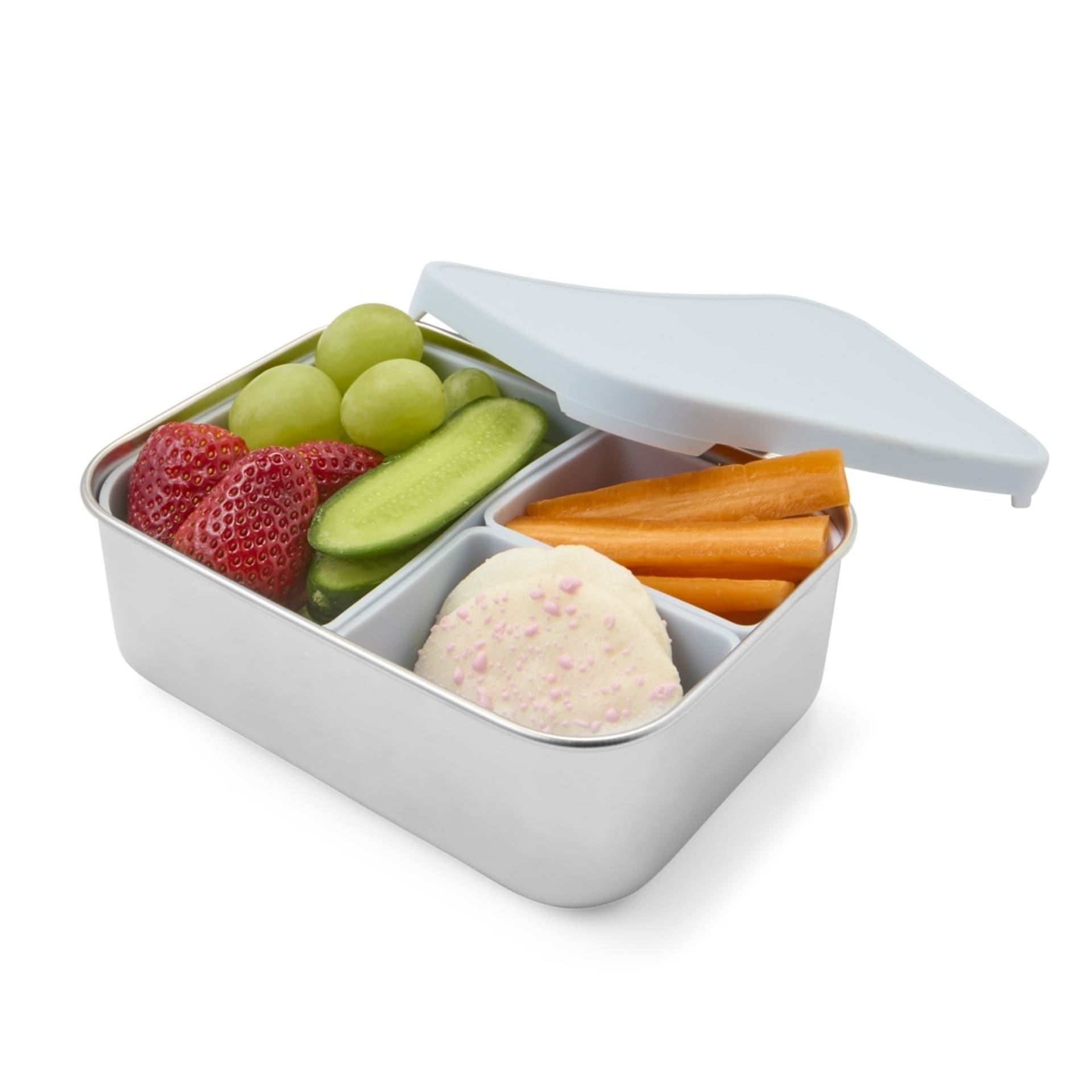 Stainless Steel & Silicone Snack Box - Kmart NZ