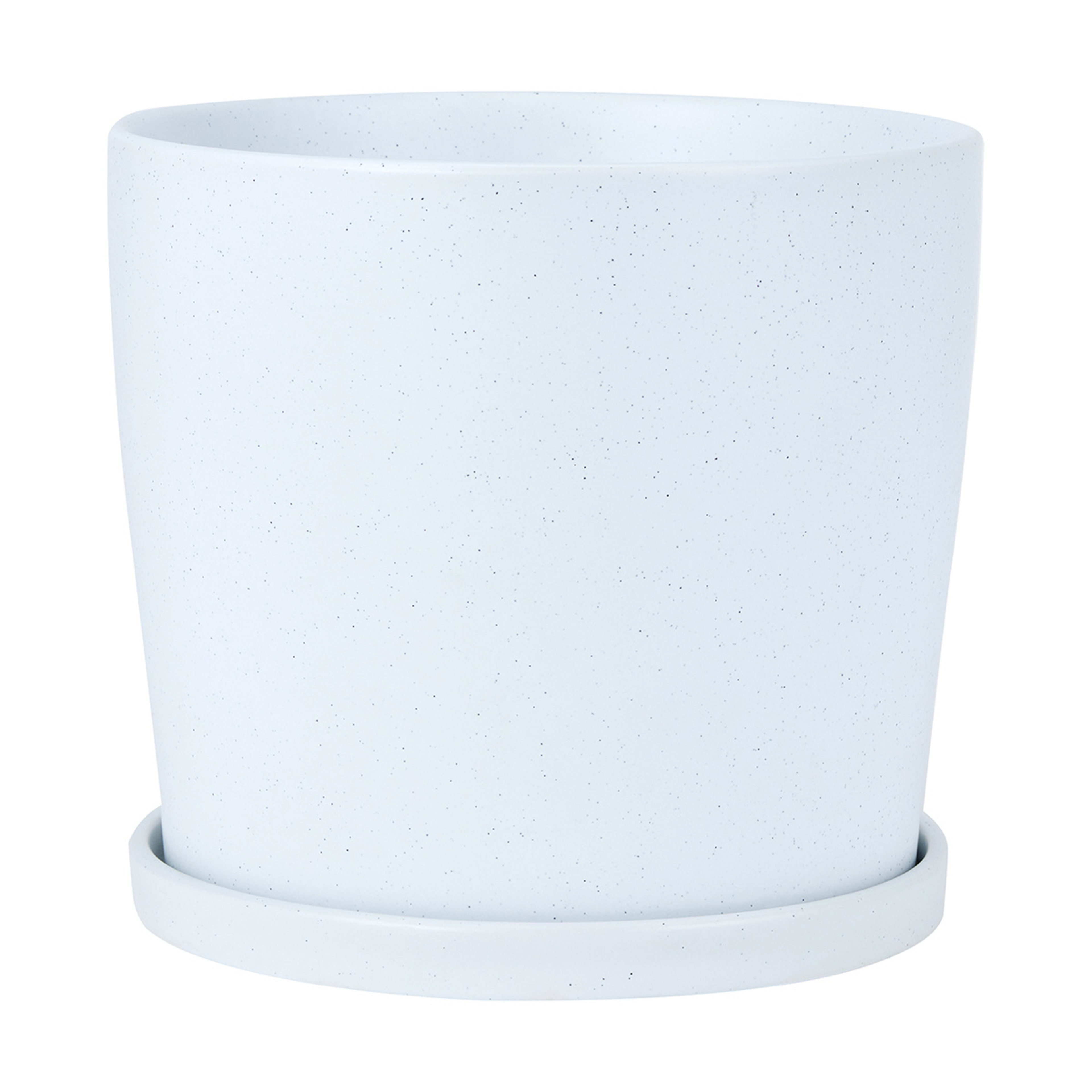 Ceramic Pot with Saucer - Kmart