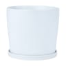 Ceramic Pot with Saucer - Kmart