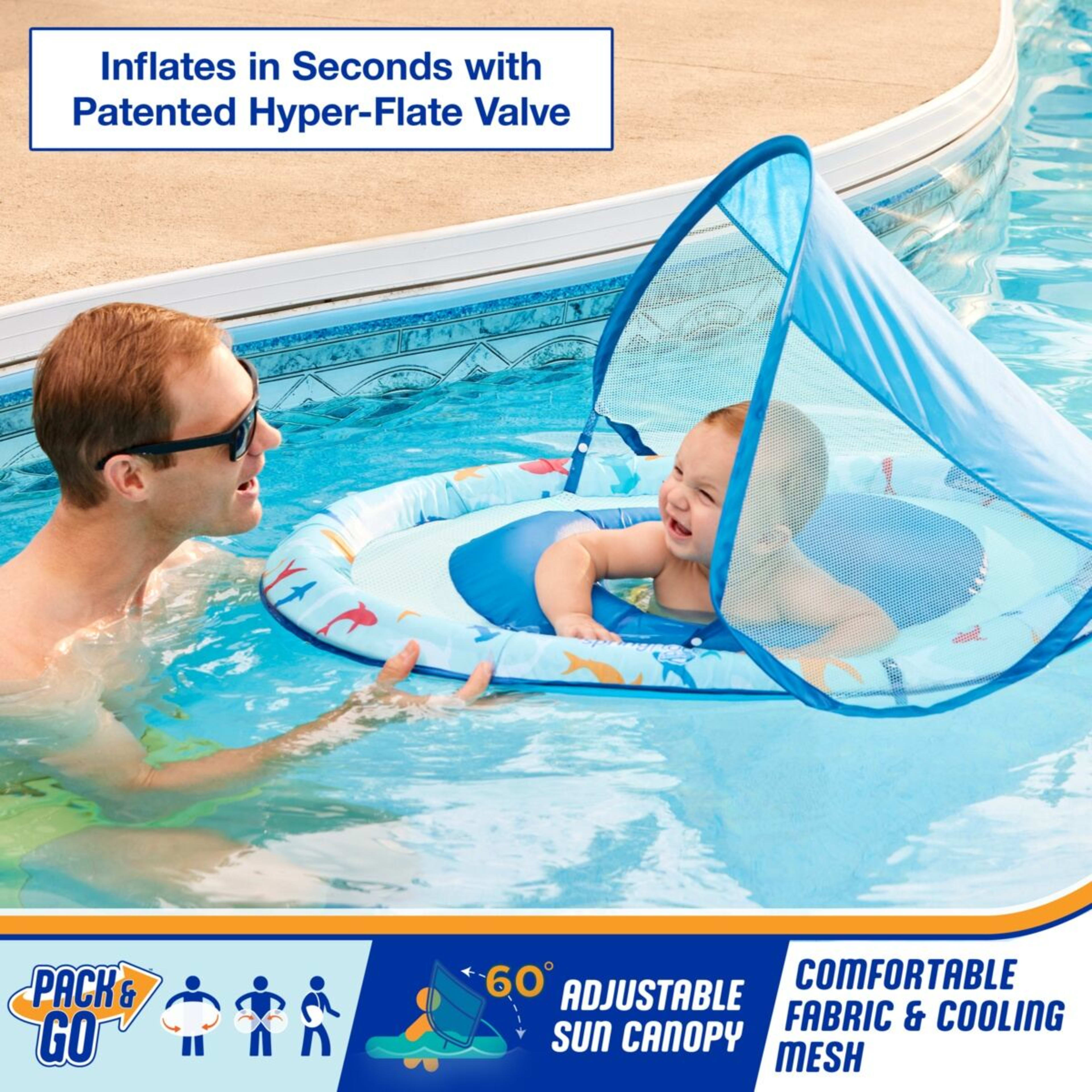 Swimways Baby Premium Spring Float Sun Canopy - Assorted - Kmart