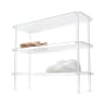 3 Tier Clear Shoe Rack - Kmart