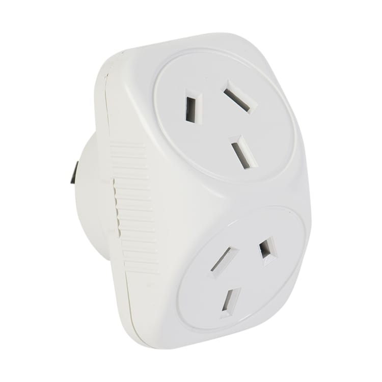 Triangular Double Adaptor - Kmart