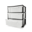 3 Drawer Wide Unit - Kmart