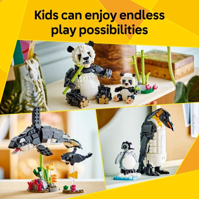 LEGO Creator Wild Animals: Panda Family 31165 - Kmart