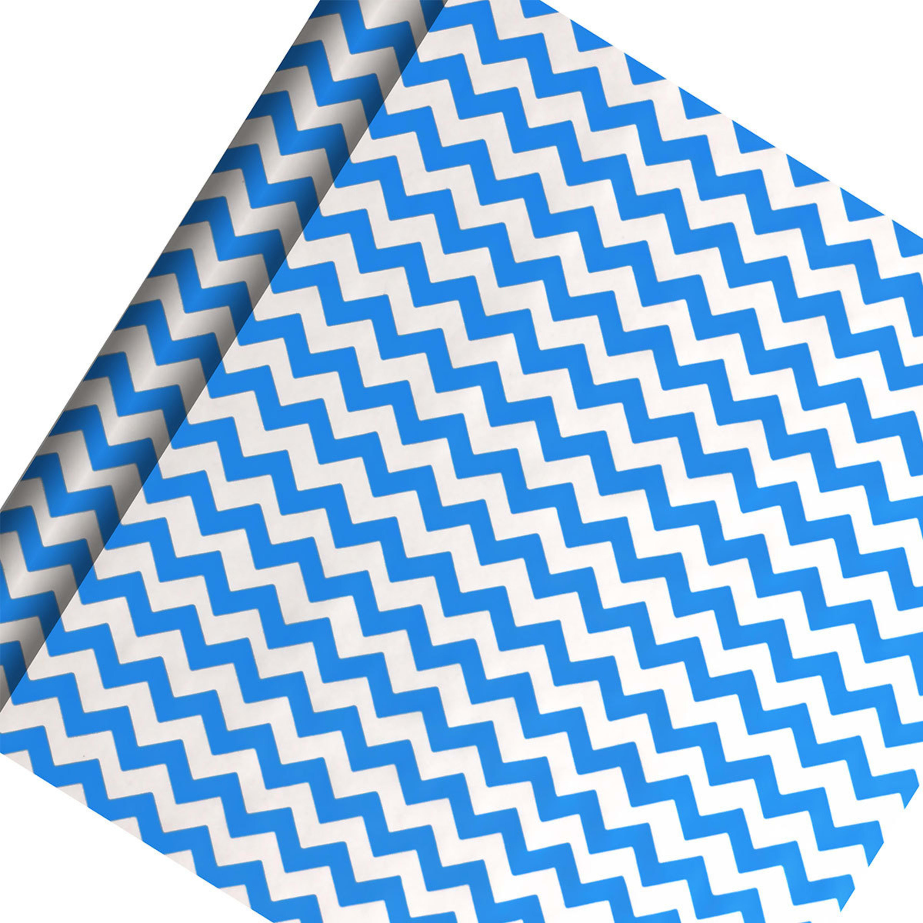 Creative Publishing by Hallmark Gift Wrapping Paper Roll - Blue & White ...