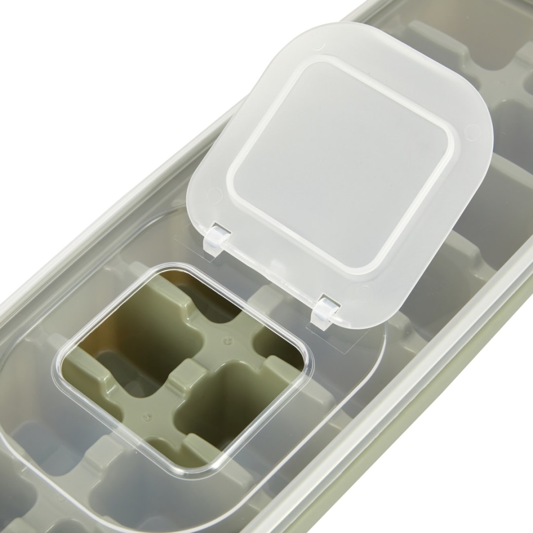 Ice Cube Tray With Lid - Assorted - Kmart NZ
