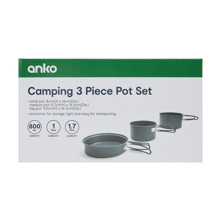 3 Piece Pot Set - Kmart