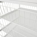 Mesh and Wire 4 Drawer Unit - White - Kmart NZ