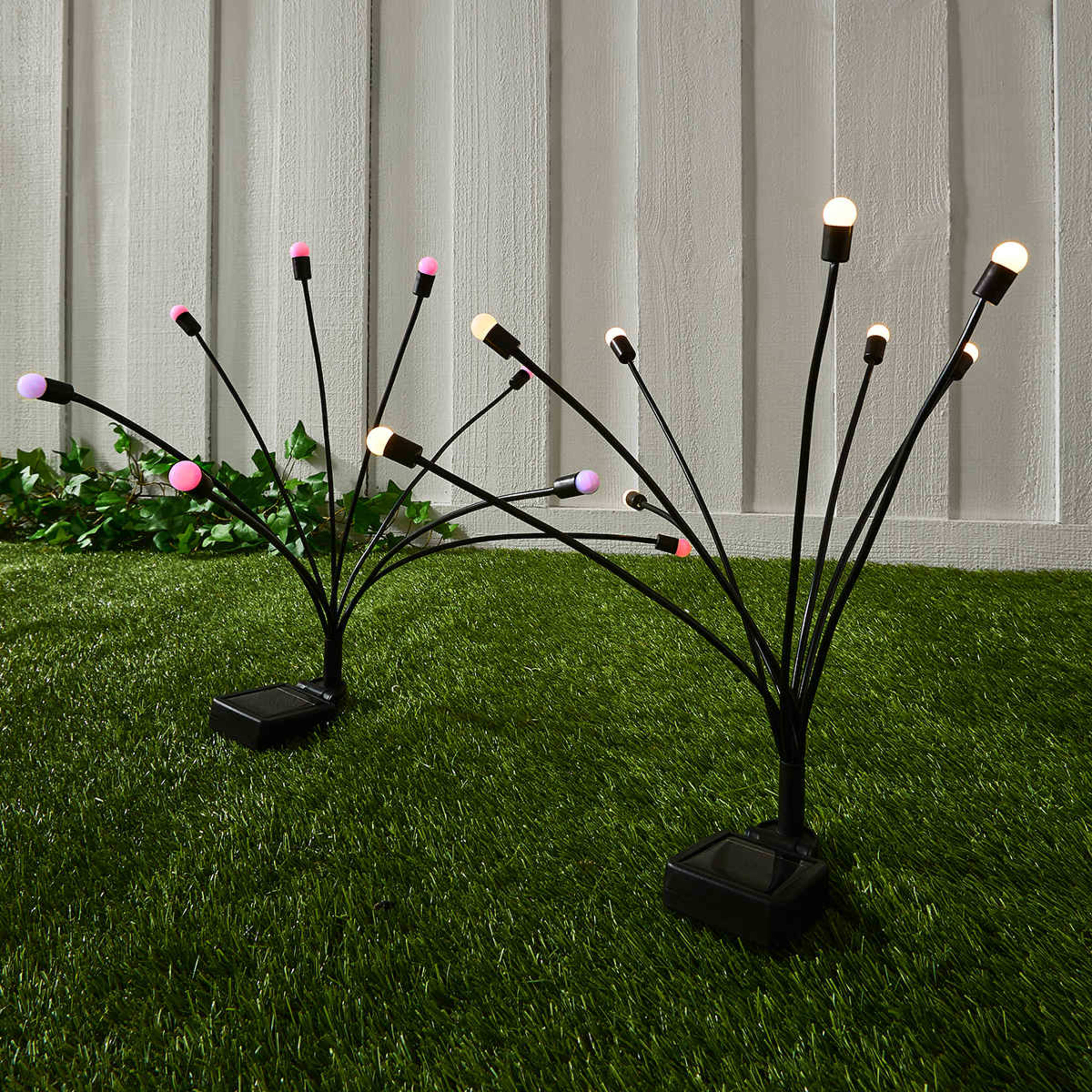 2 Pack Solar Outdoor Stakes - Kmart