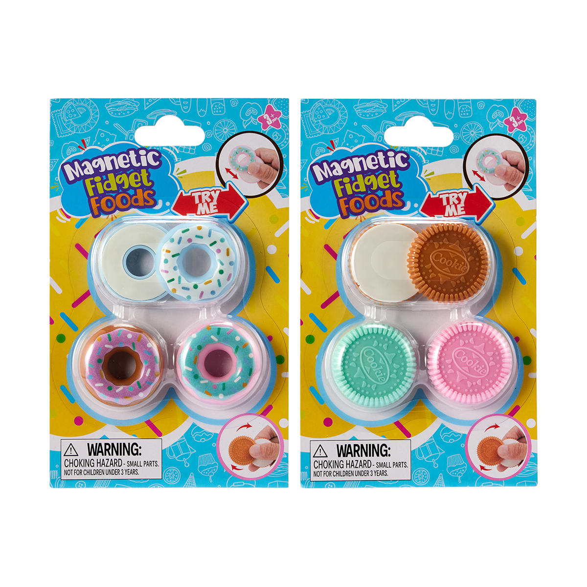 Magnetic Fidget Foods - Assorted - Kmart