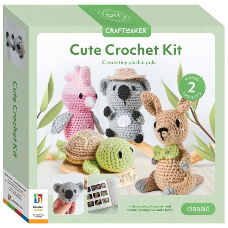 Craft Maker Cute Crochet Kit - Kmart