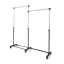 Dual Opening Garment Rack - Black - Kmart NZ